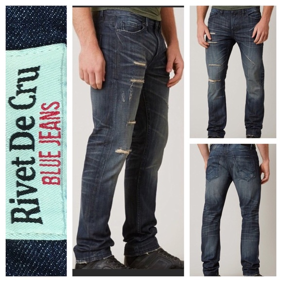 Rivet De Cru | Jeans | Mens Rivet De Cru Andrew Relaxed Straight Leg ...